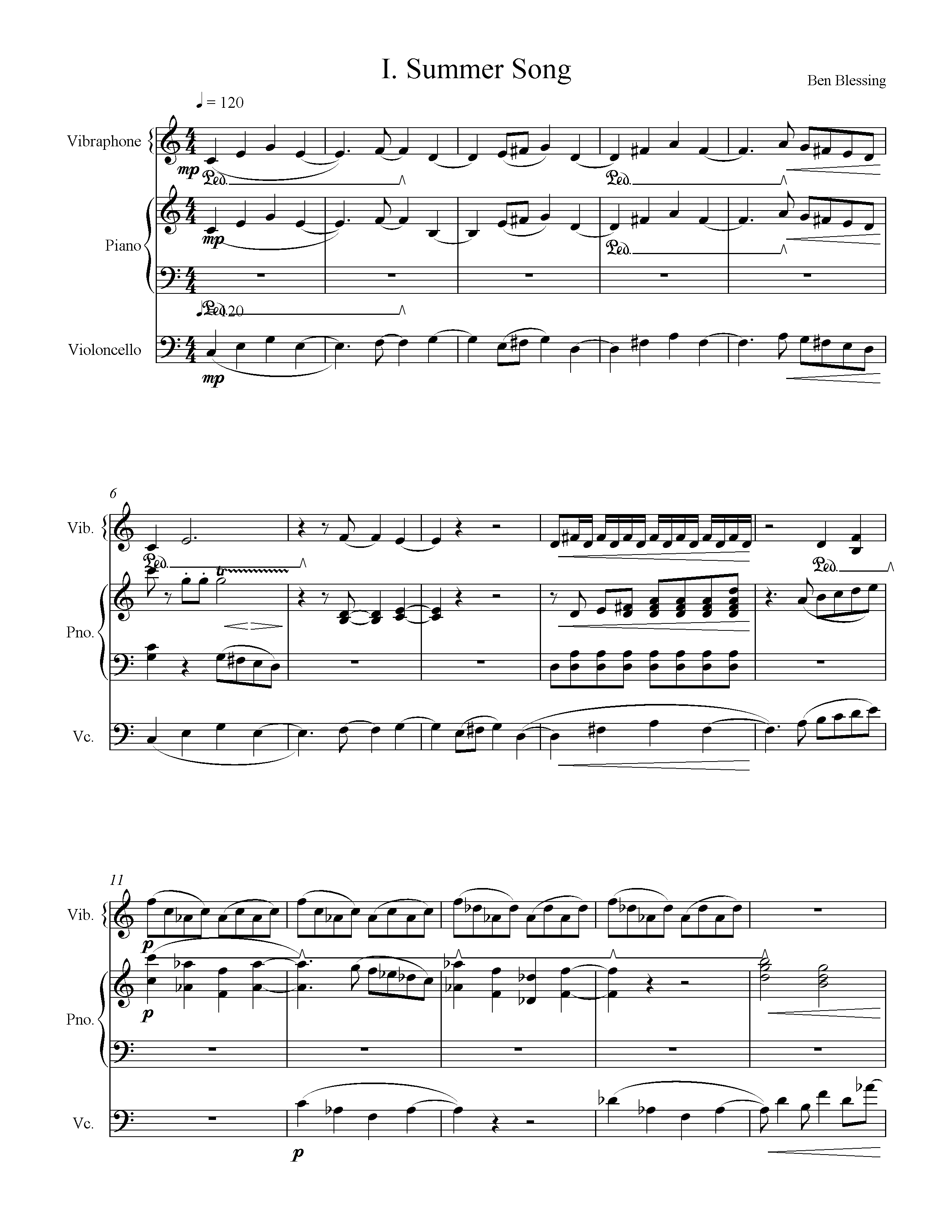 Garden Suite | Ben Blessing: Composer